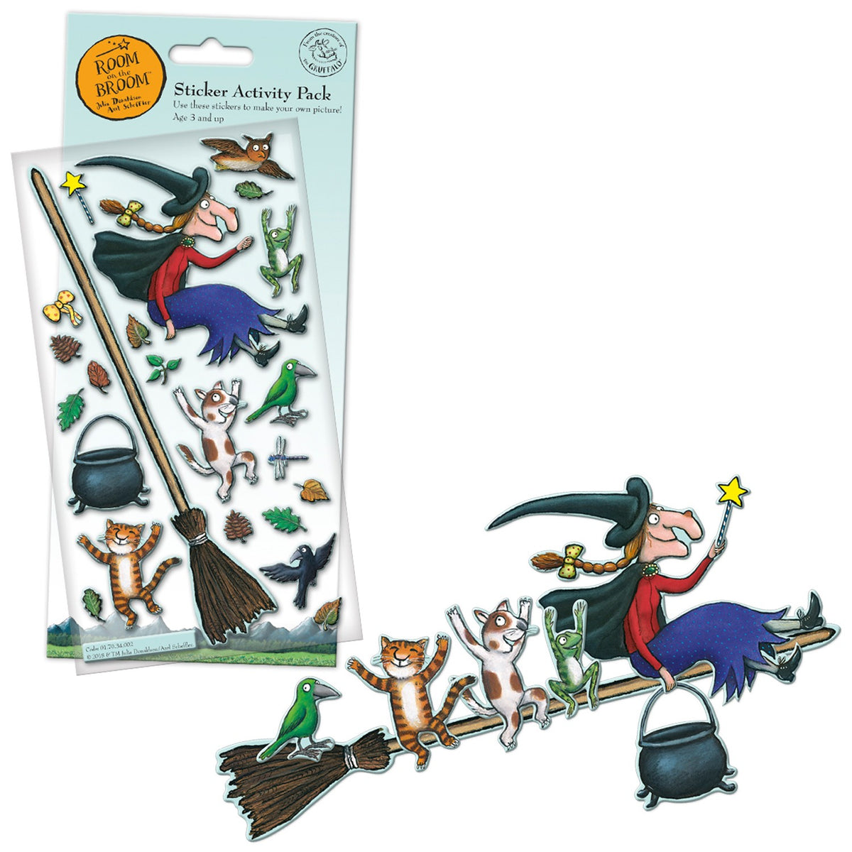 Room on the Broom Sticker Activity Pack | Anilas UK