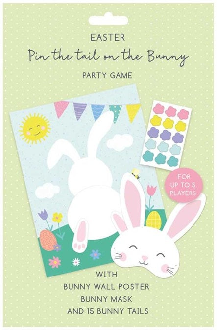 Easter Pin the tail on the Bunny Party Game | Anilas UK
