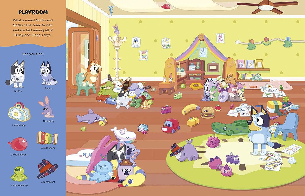 Bluey: Where's Bluey?: A Search-and-Find Book | Anilas UK