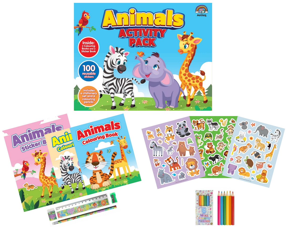 Animals Activity Pack – Kids’ Craft Set | Anilas UK