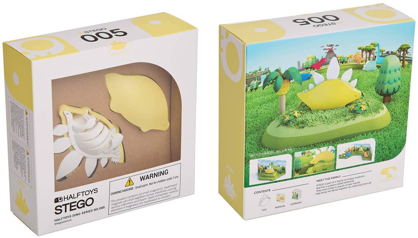Halftoys Dino Series Stegosaurus 3D Jigsaw Puzzle / Toy – Anilas UK