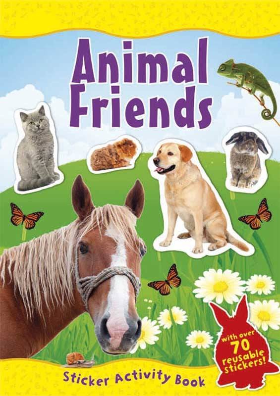Animal Friends Sticker Activity Book | Anilas UK