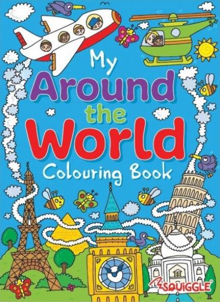 My Around the World Colouring Book | Anilas UK