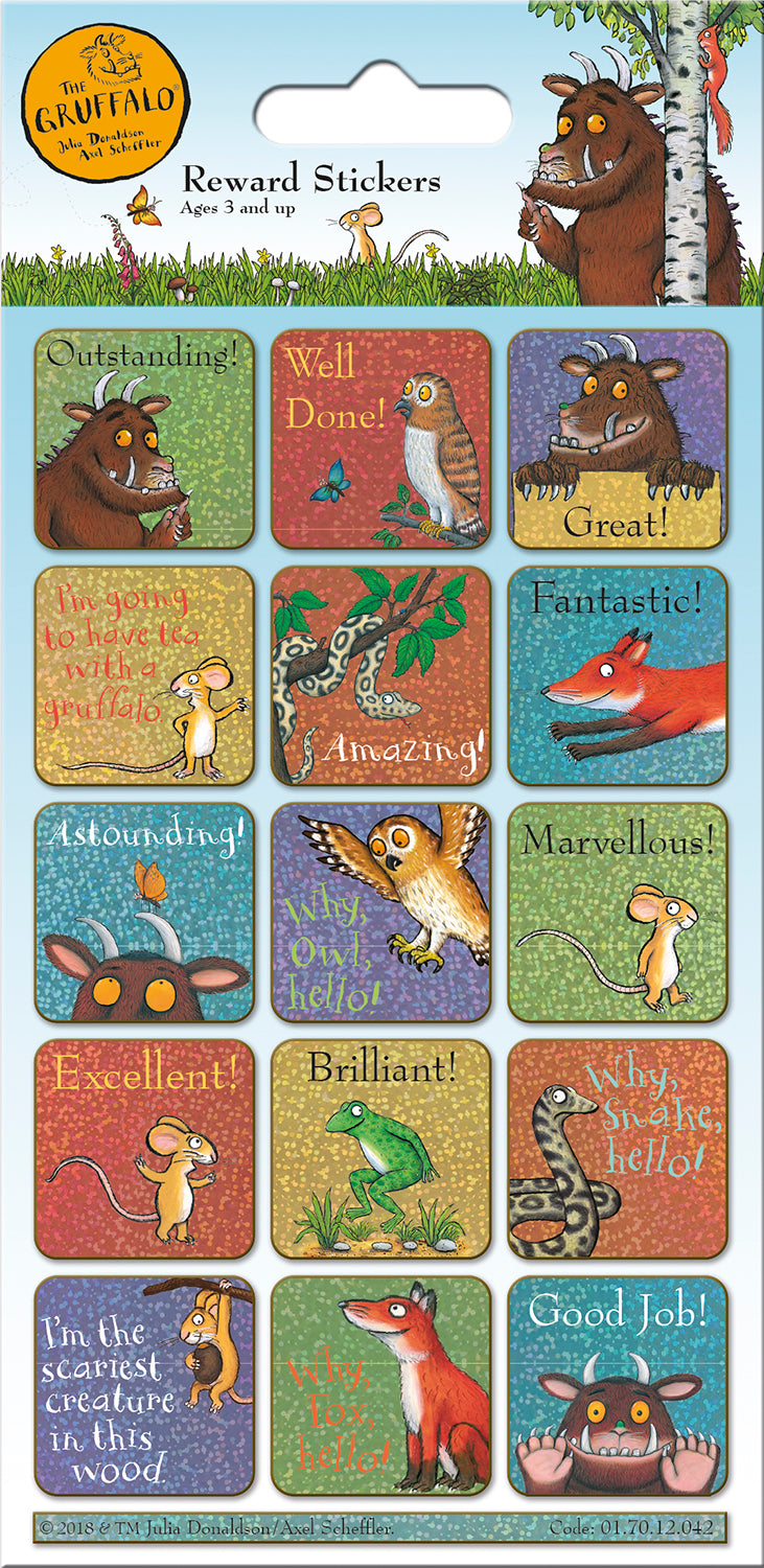 The Gruffalo Reward Stickers – Anilas UK