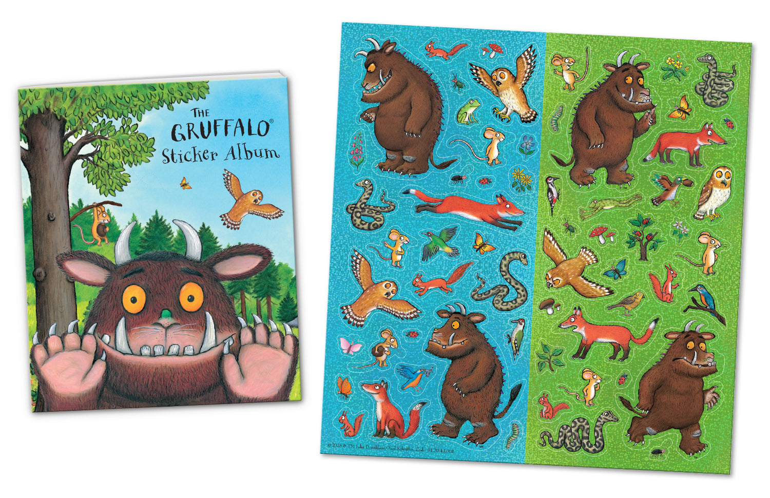 The Gruffalo Sticker Collection and Album – Anilas UK