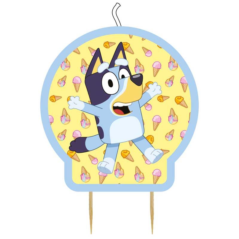 Bluey Pick Birthday Cake Candle | Anilas UK