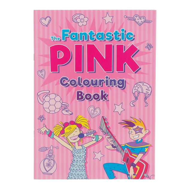 The Fantastic Pink Colouring Book | Anilas UK