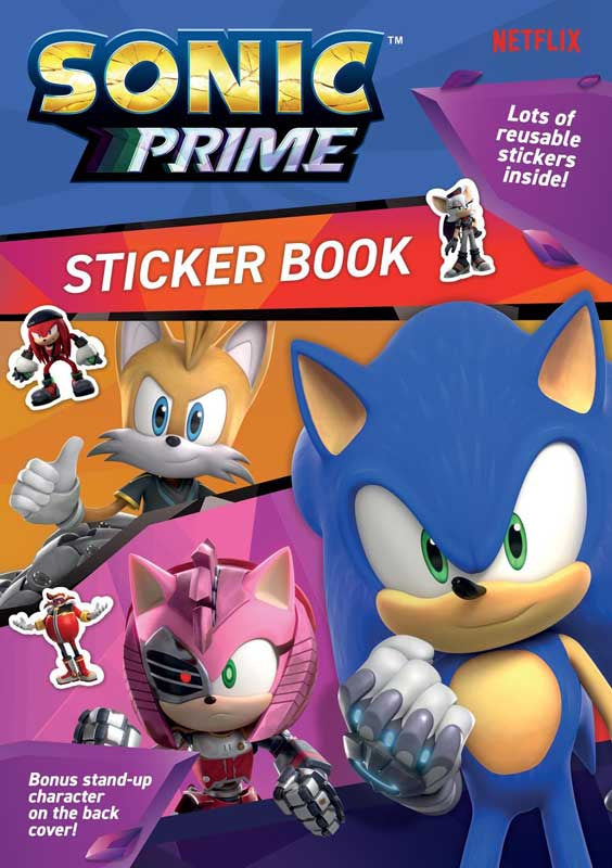 Sonic Prime Sticker Book | Anilas UK