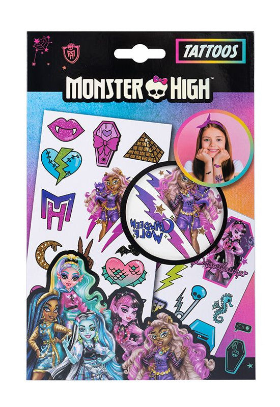 Monster High Children's Temporary Tattoos – Anilas UK