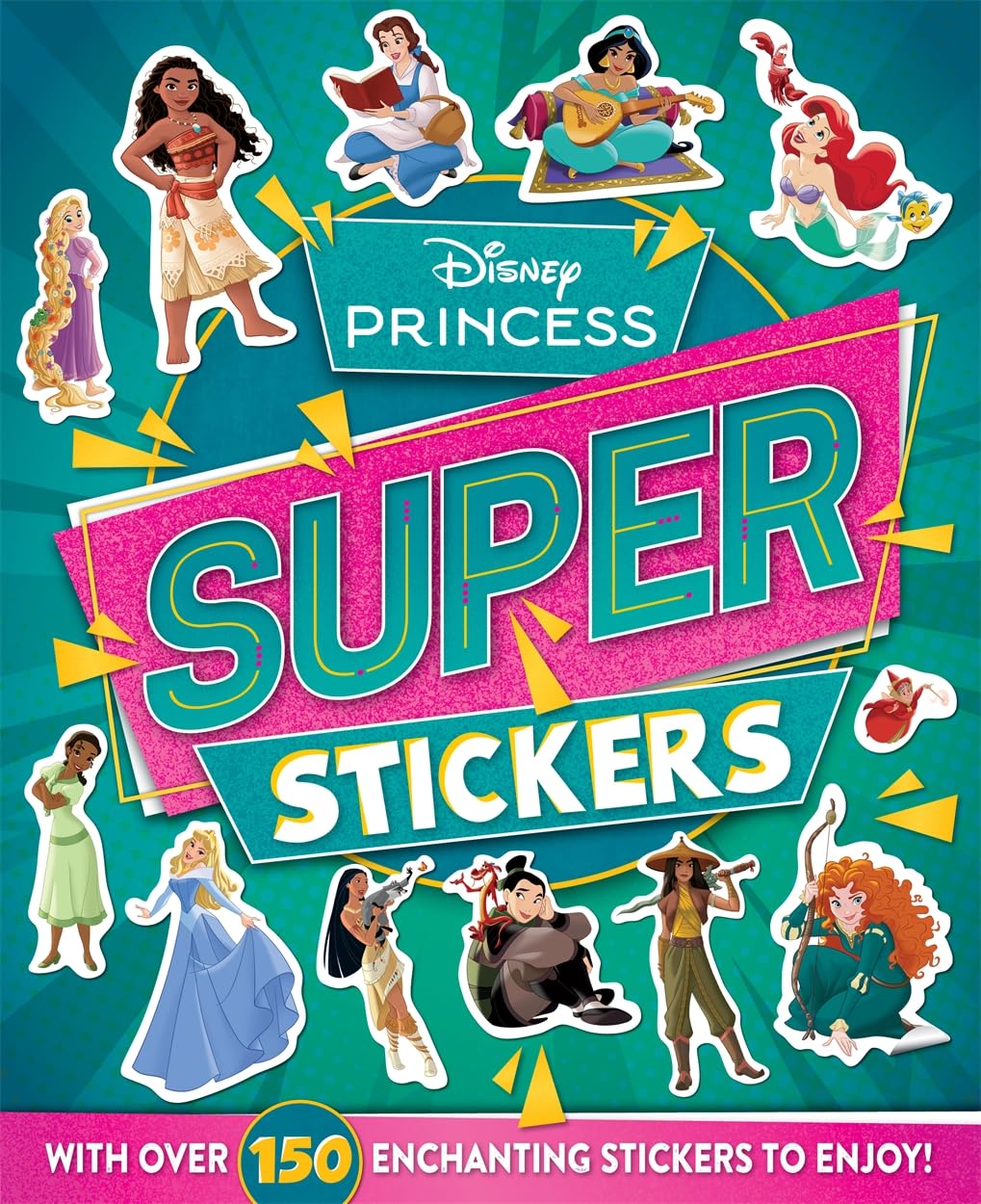 Disney Princess Super Sticker and Activity Book – Anilas UK