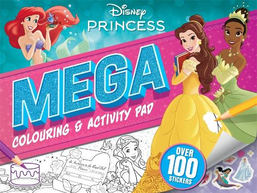 Disney Princess Mega Colouring Pad - Fun for 4-6 – Anilas UK