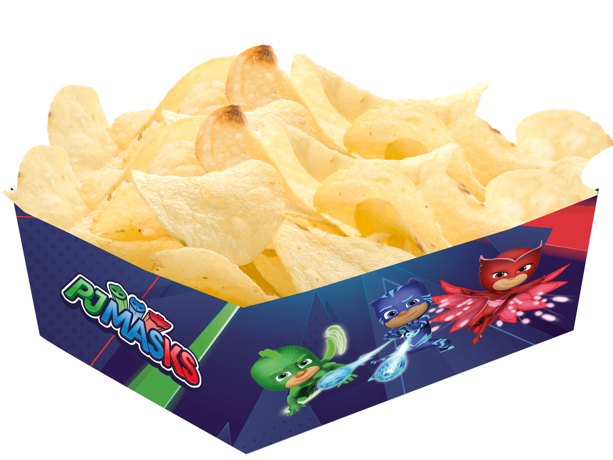 PJ Masks Party Snack Trays (Pack of 12) | Anilas UK