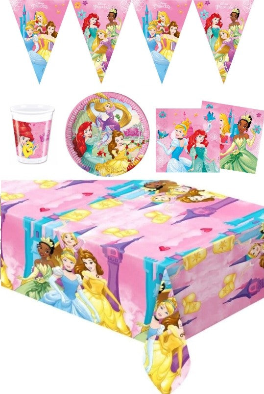 Disney Princess Party Pack for 8 people | Anilas UK