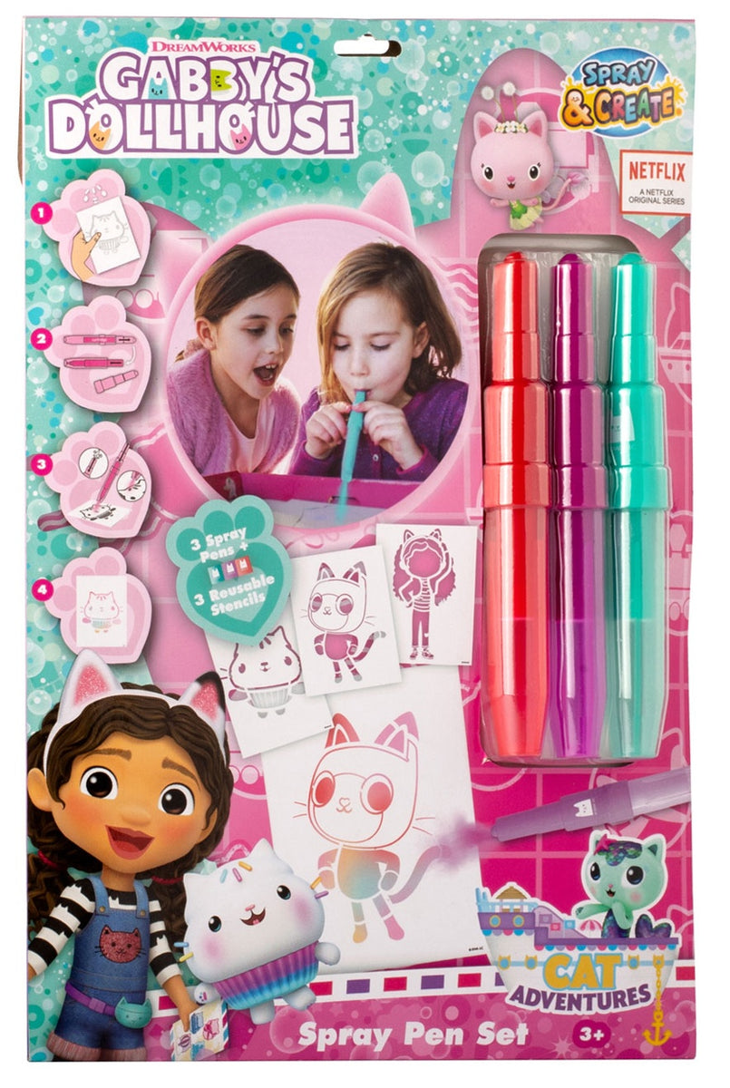 Gabby's Dollhouse Spray Pen Set | Anilas UK