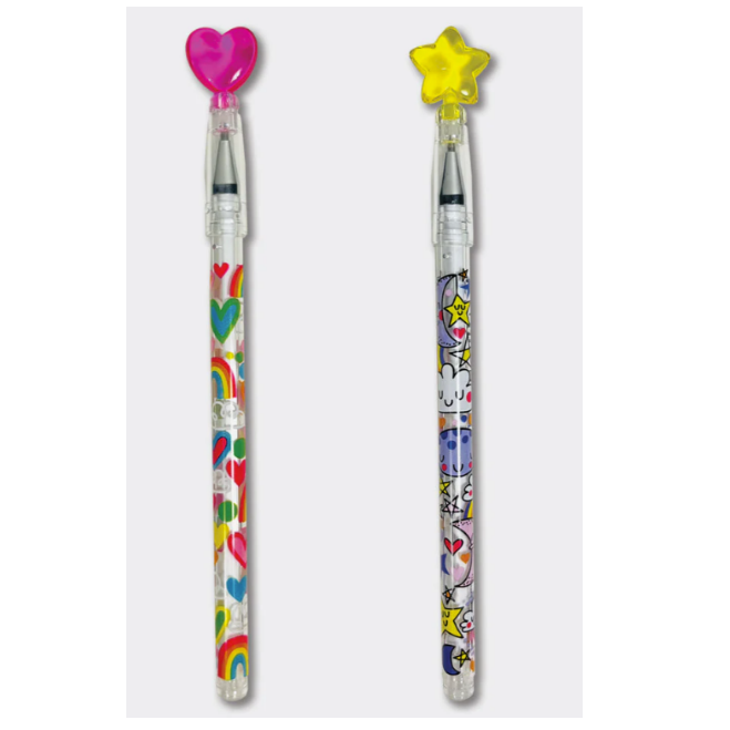 Heart and Star Gel Pens by Rachel Ellen Designs – Anilas UK
