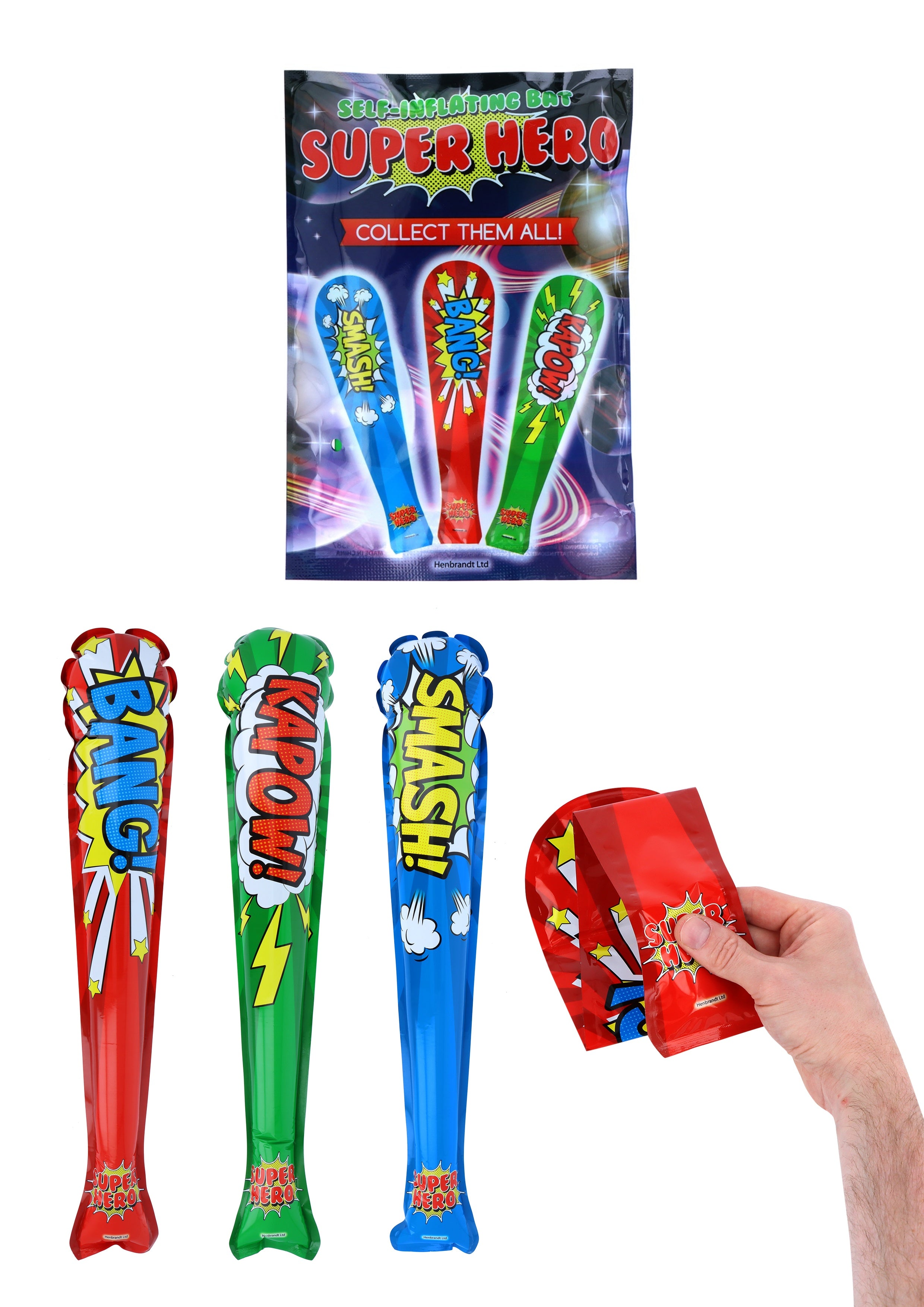 Self Inflating Superhero Baseball Bat – Anilas UK