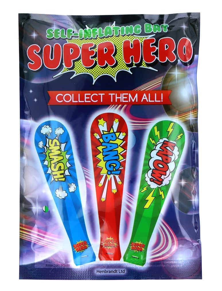 Self Inflating Superhero Baseball Bat | Anilas UK