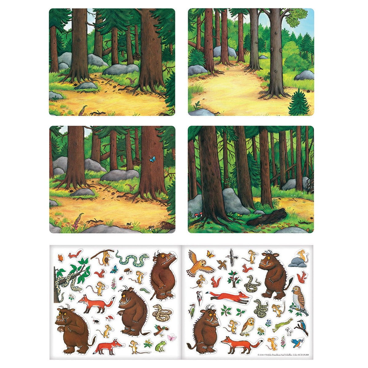 The Gruffalo Sticker Scene Activity Set | Anilas UK