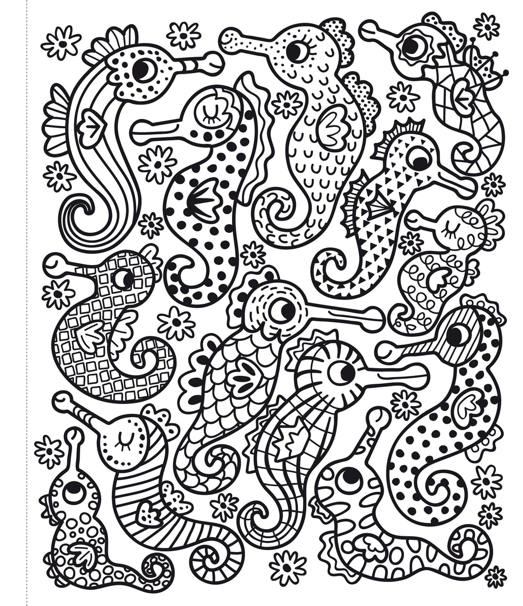 Under the Sea Magic Painting Book | Anilas UK