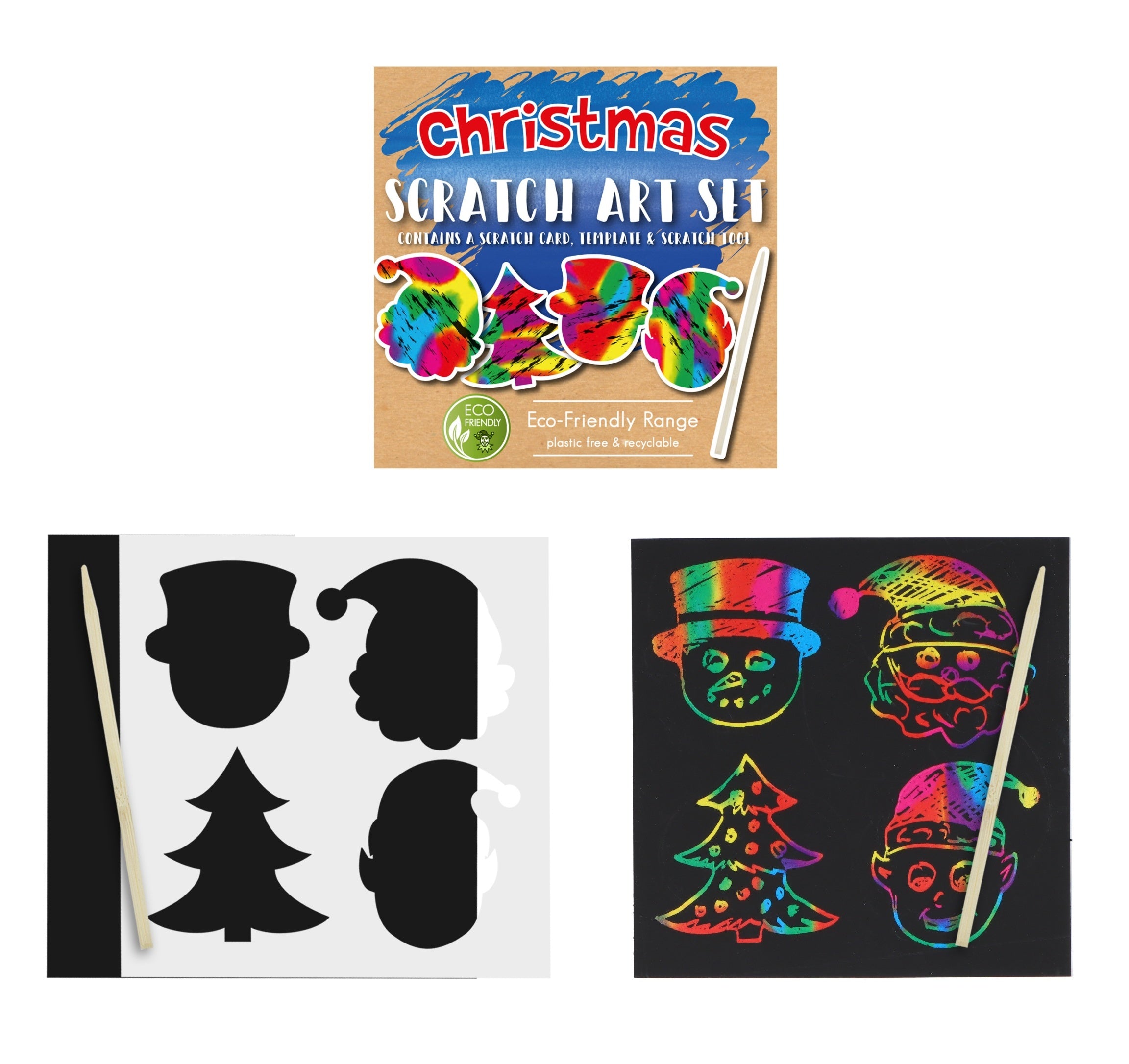 Mini Christmas Scratch Art Set – Anilas UK