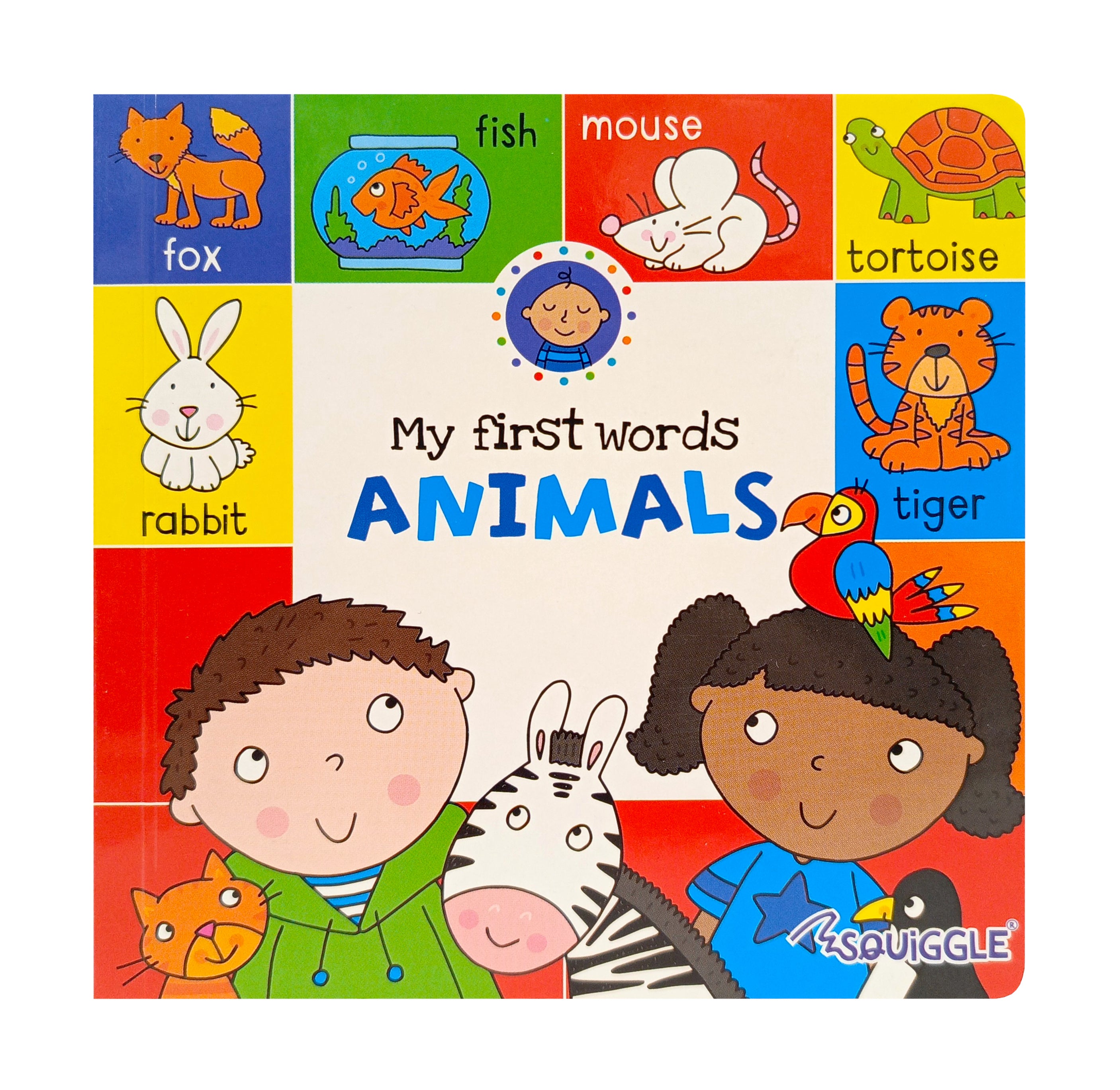 My First Words Animals Baby Board Book – Anilas UK