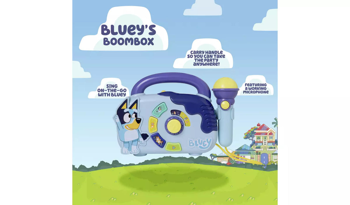 Bluey Boombox Musical Toy | Anilas UK
