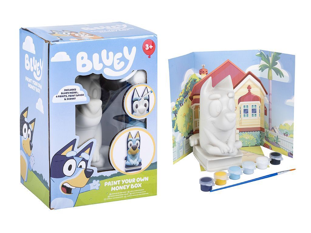 Bluey or Bingo Paint Your Own Money Box for Kids 3-5 | £5.69 – Anilas UK
