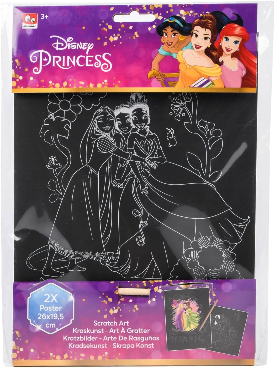 Disney Princess Scratch Art – Kids’ Craft | £1.79 – Anilas UK
