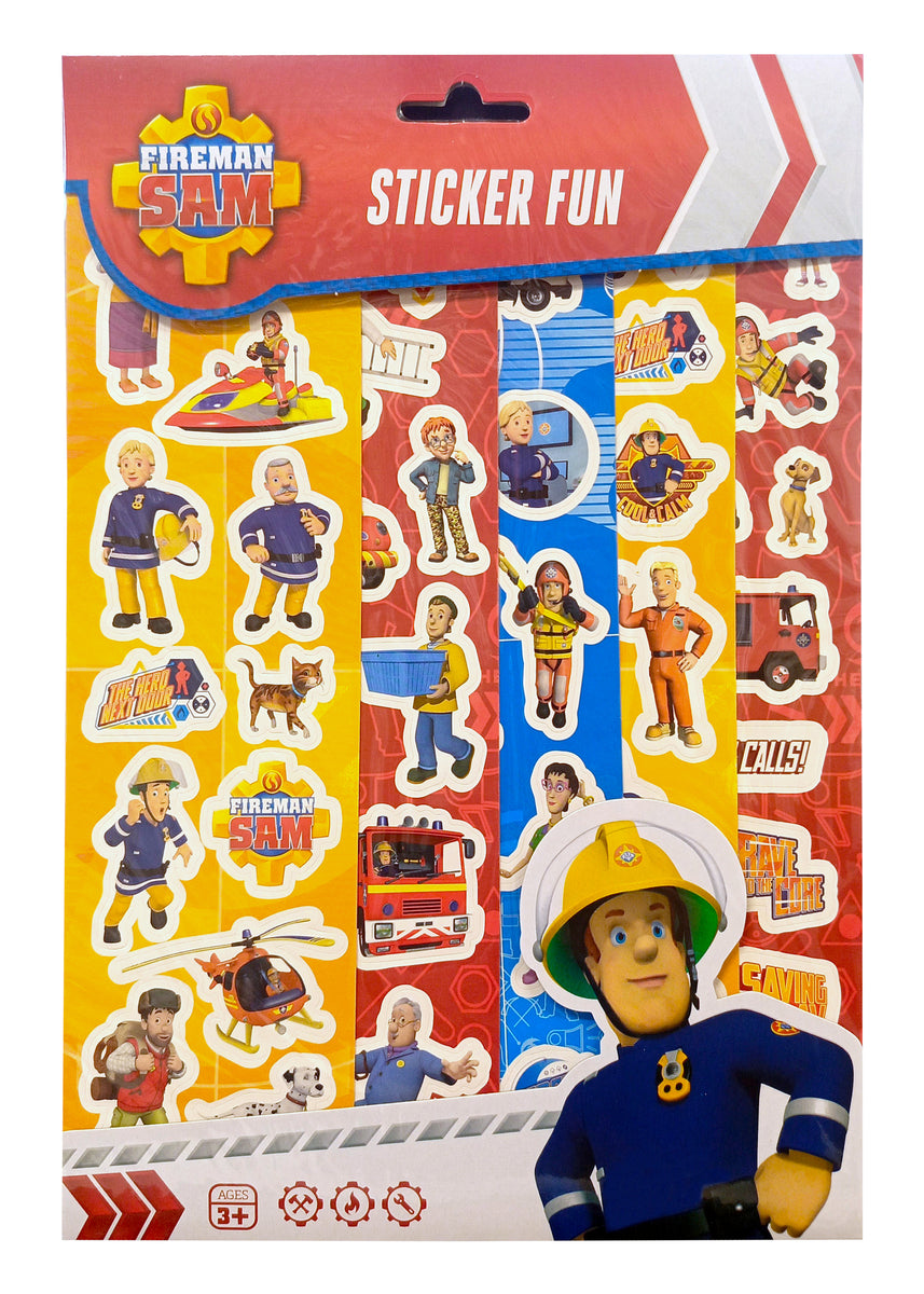 Fireman Sam Sticker Fun | Anilas UK