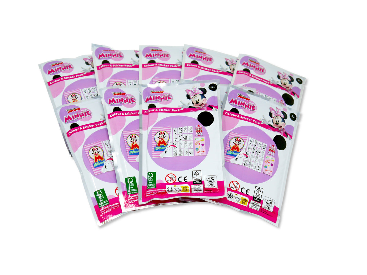 Minnie Mouse Party Bag Filler Activity Packs | Anilas UK