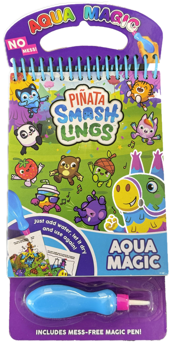 Pinata Smashlings Aqua Magic Colouring Book | Anilas UK