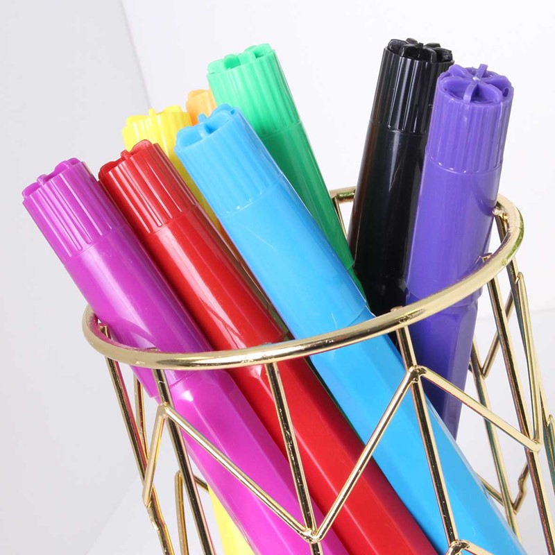 8 Jumbo Fibre Colouring Pens | Anilas UK