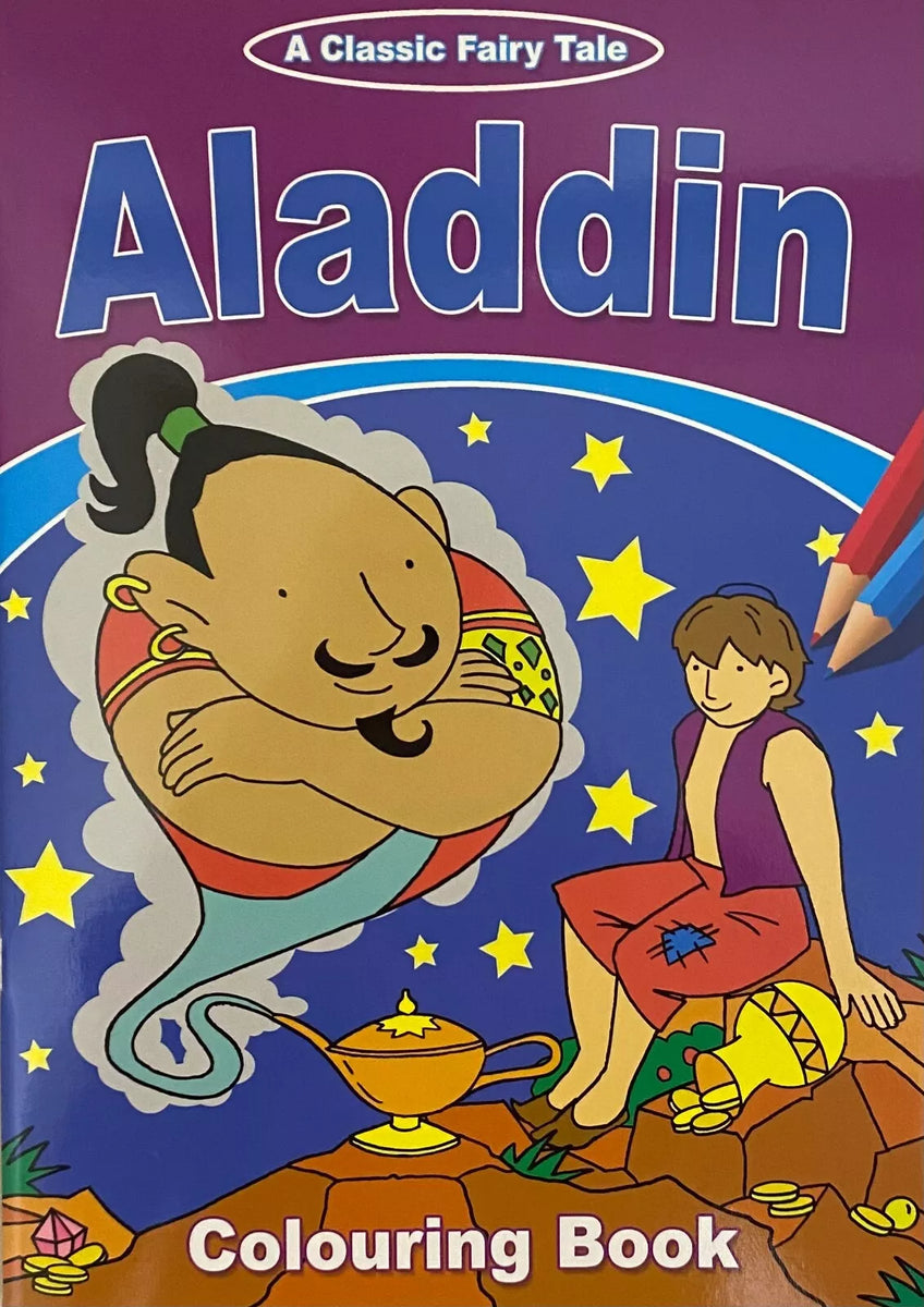 Aladdin Colouring Book | Anilas UK