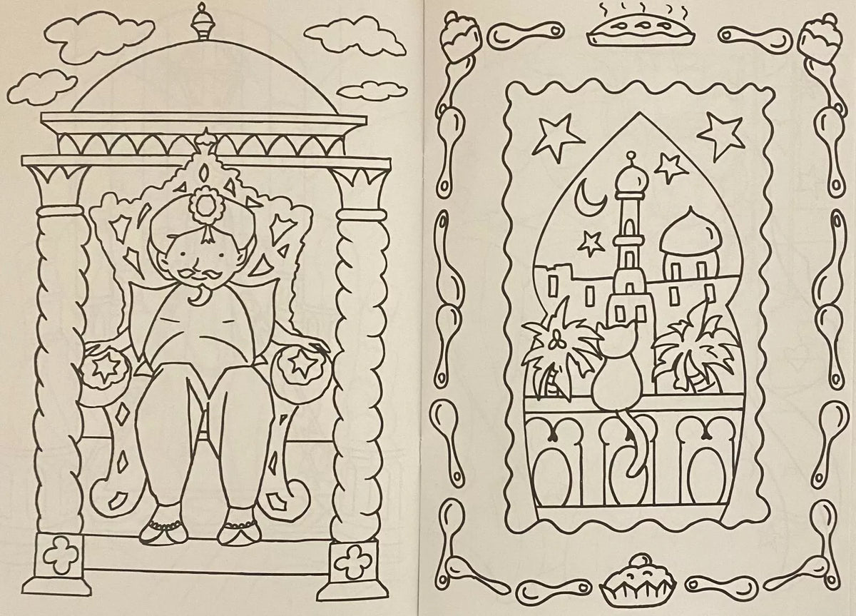 Aladdin Colouring Book | Anilas UK