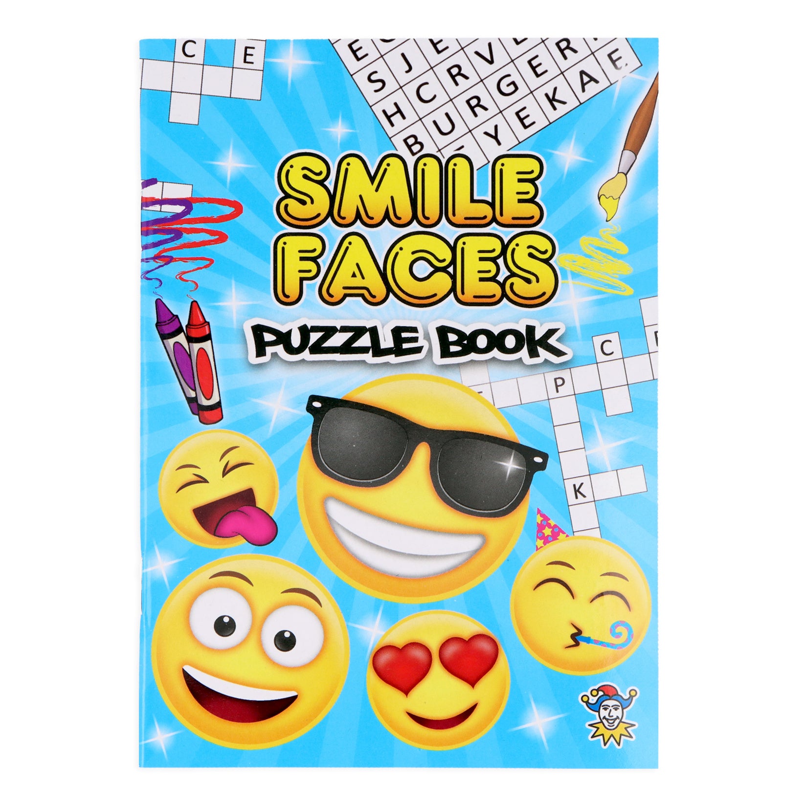 Mini Smiley Face Emoji Puzzle Books – Anilas UK
