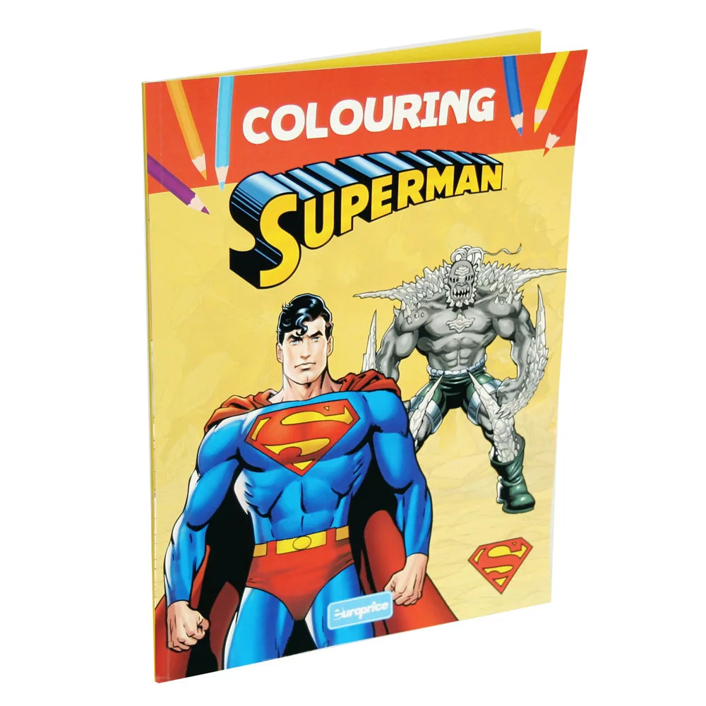 Superman Copy Colour Colouring Book 2 for Kids | Anilas UK