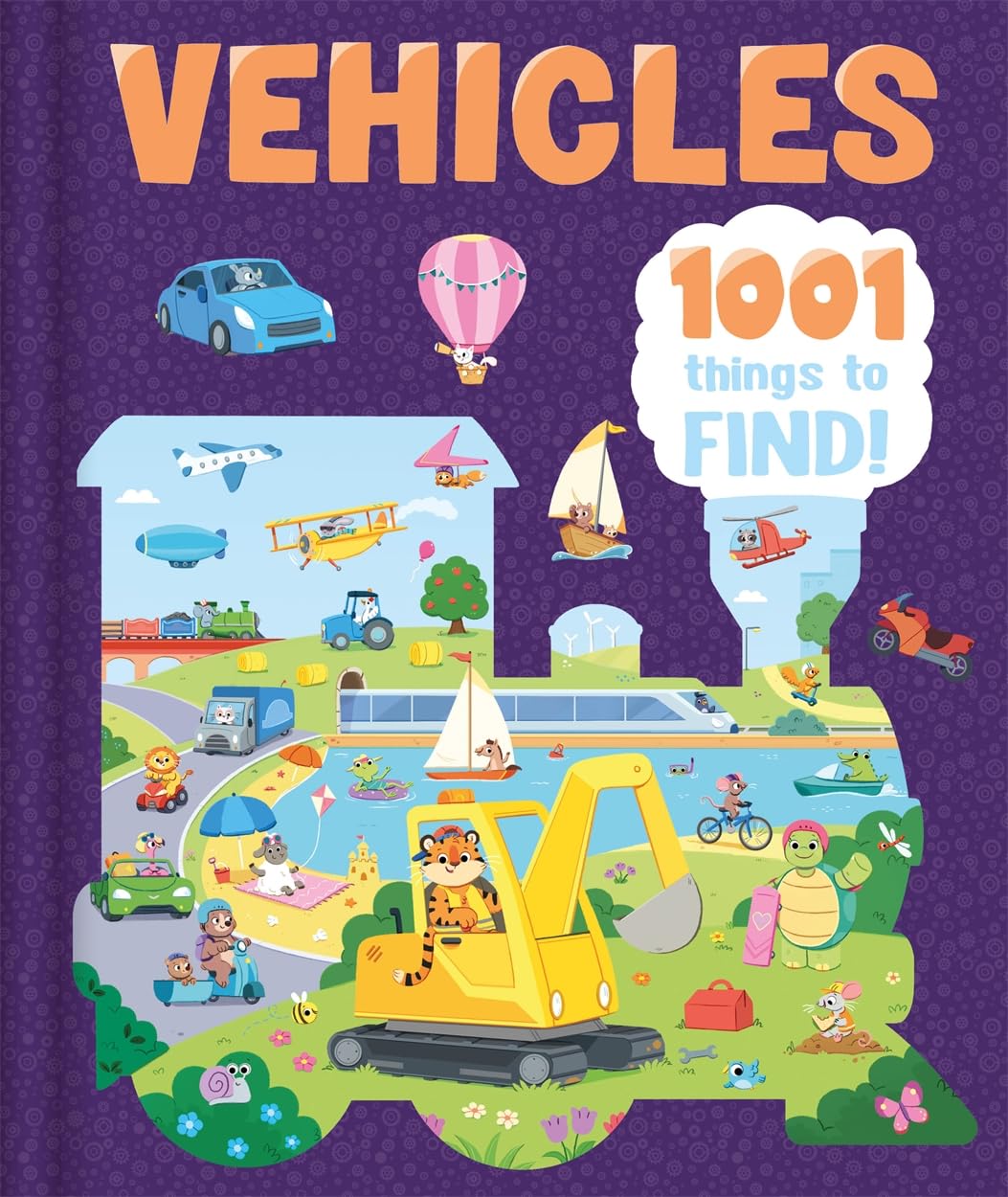 Vehicles 1001 Things To Find - Fun for 4-6 – Anilas UK