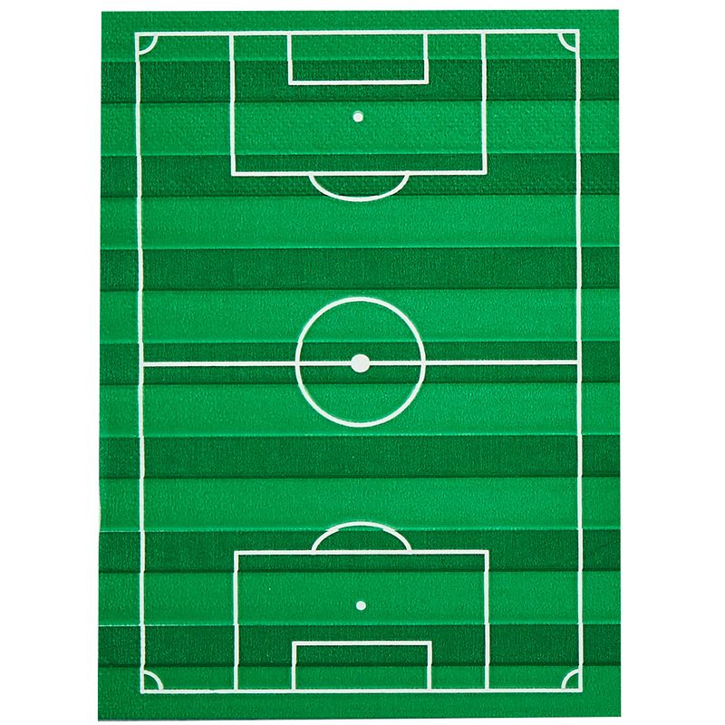 Football Pitch Paper Napkins (Pack of 16) – Anilas UK