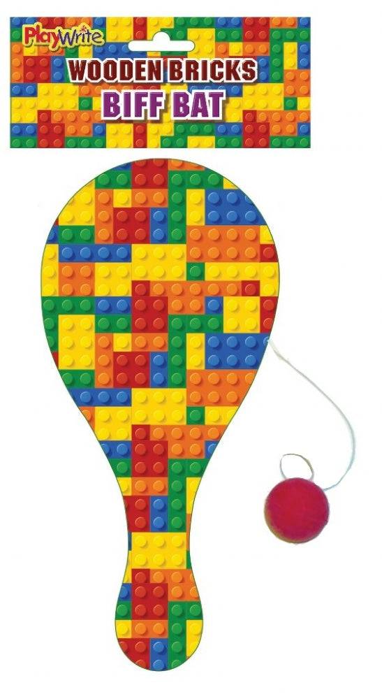 Wooden Brick Block Biff Bat | Anilas UK