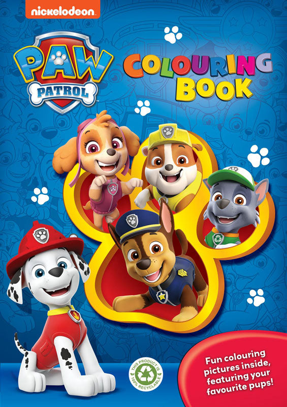 Paw Patrol Colouring Book | Anilas UK
