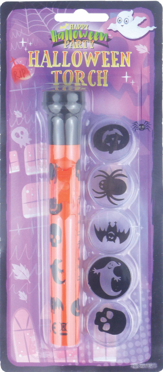 Halloween Torch with 5 Image Covers | Anilas UK