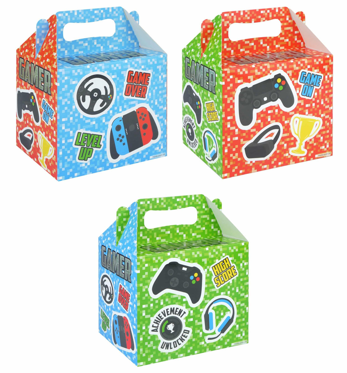 Gamer Theme Party Food Boxes | Anilas UK